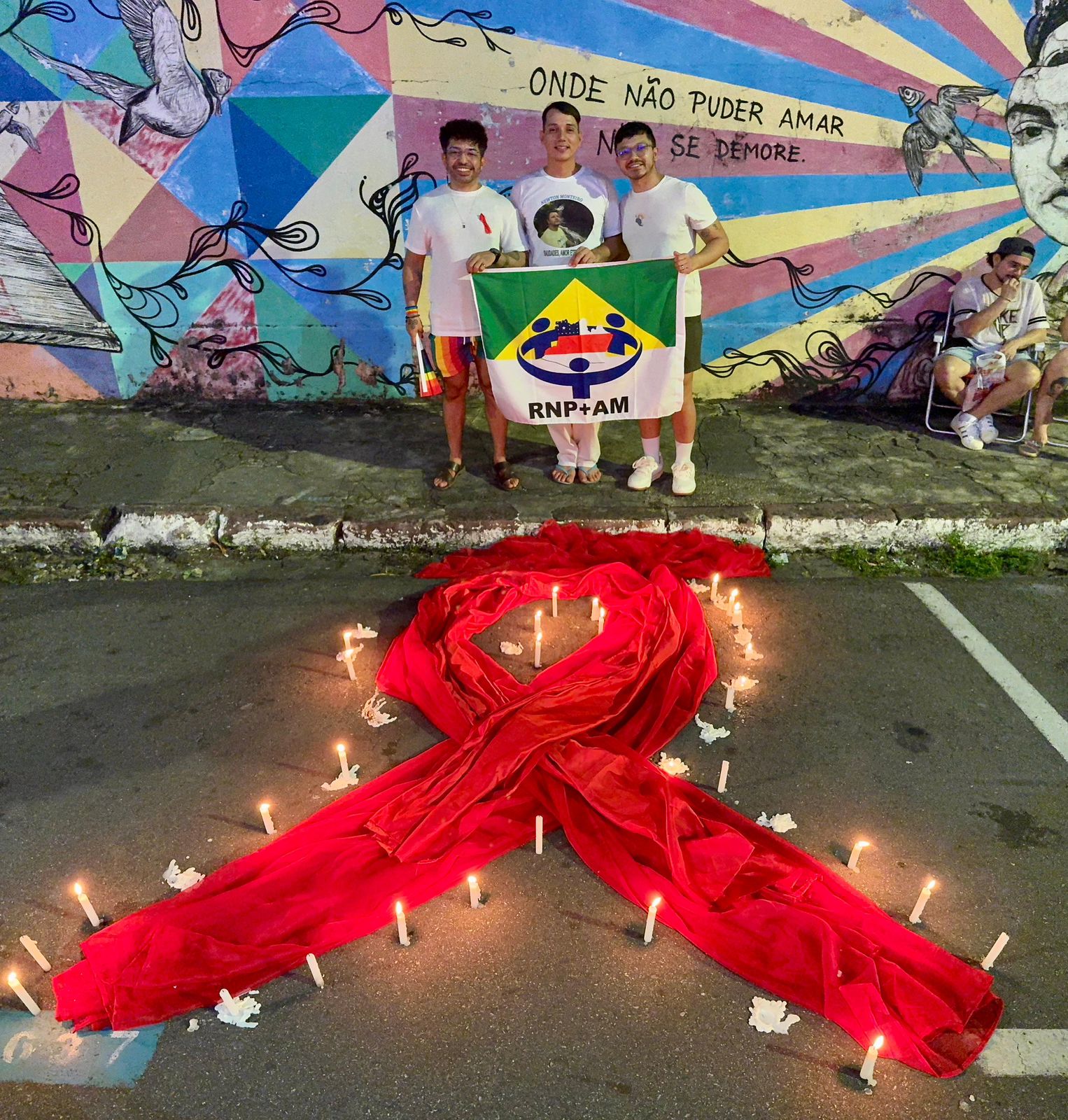 Candlelight Memorial AIDS Manaus 2025 - RNP+Brasil